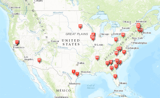 2016 Excellence Awards Story Map