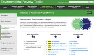Federal Highway Administration (FHWA’s) Environmental Review Toolkit ...